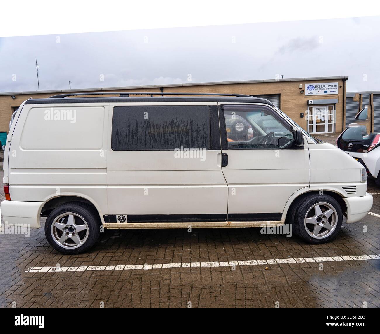 VW camper van Stock Photo - Alamy