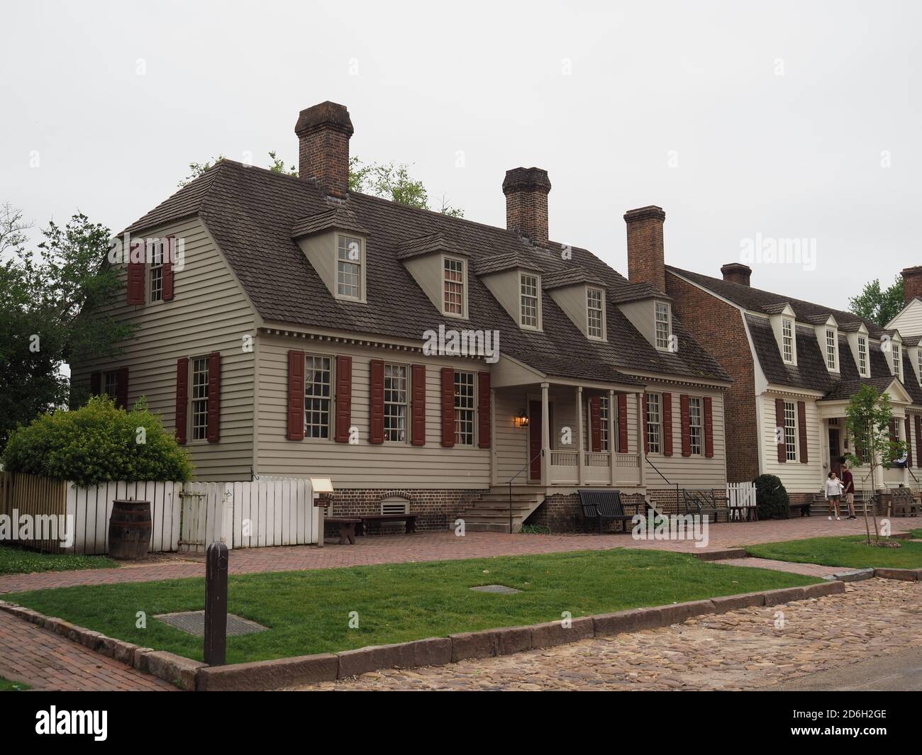 18th Century Colonial House America High Resolution Stock Photography ...