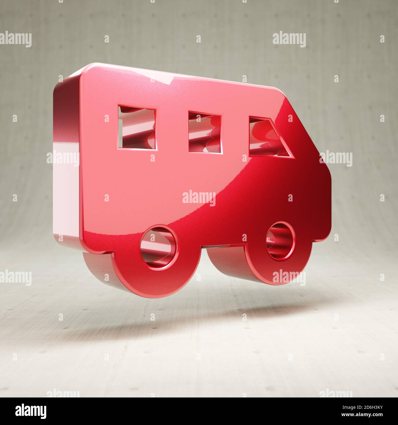 Shuttle Van icon. Gold glossy Shuttle Van symbol isolated on white ...