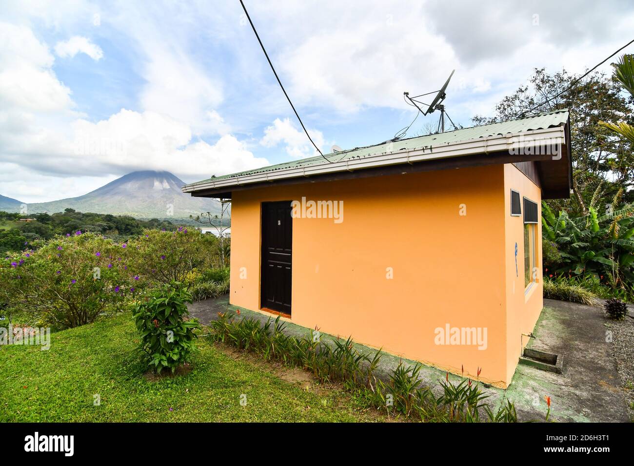 Arenal Volcano lake park in Costa rica central america Stock Photo - Alamy