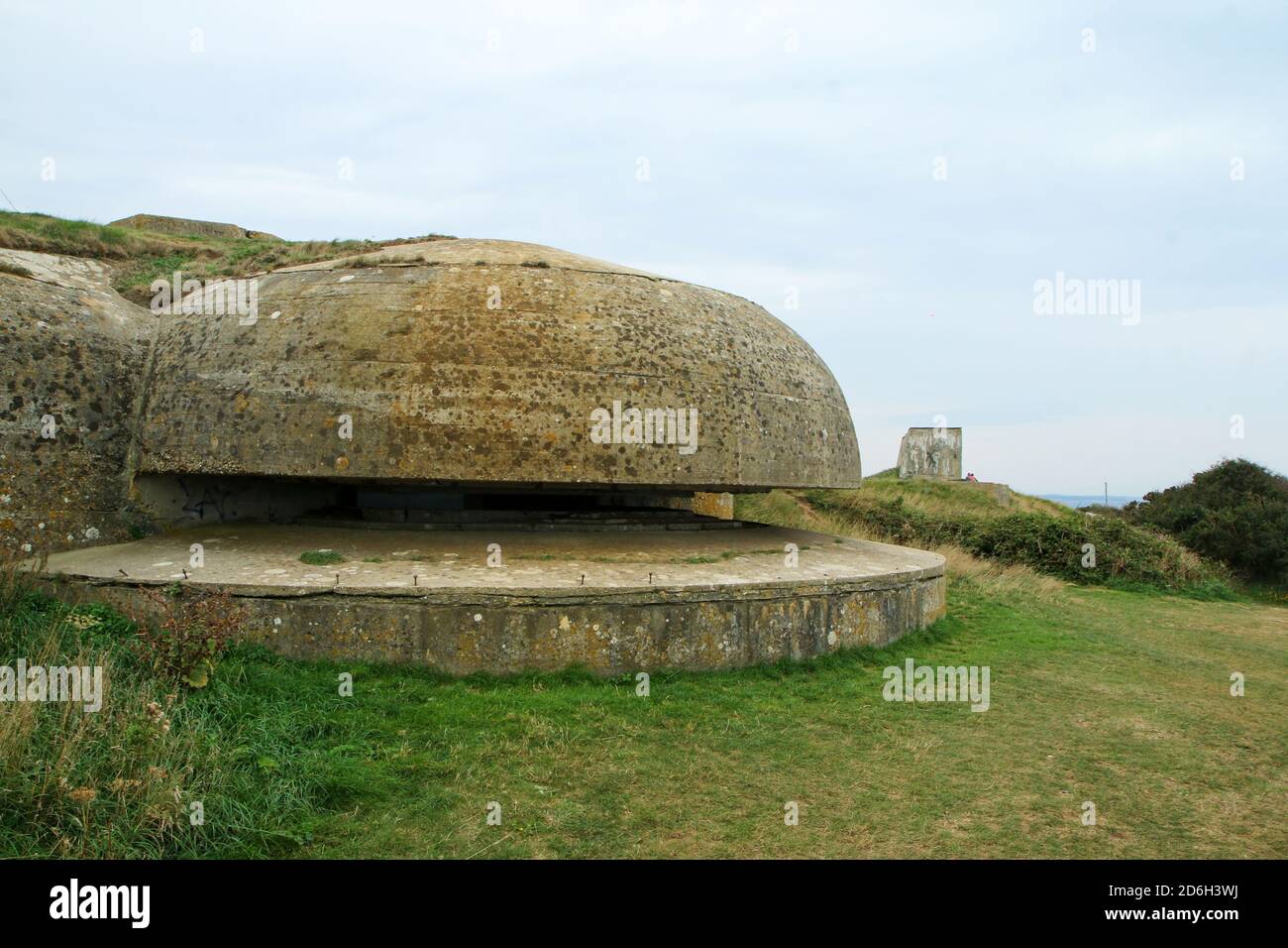 The fortification by the city of Fécamp in Normandy in France made ...