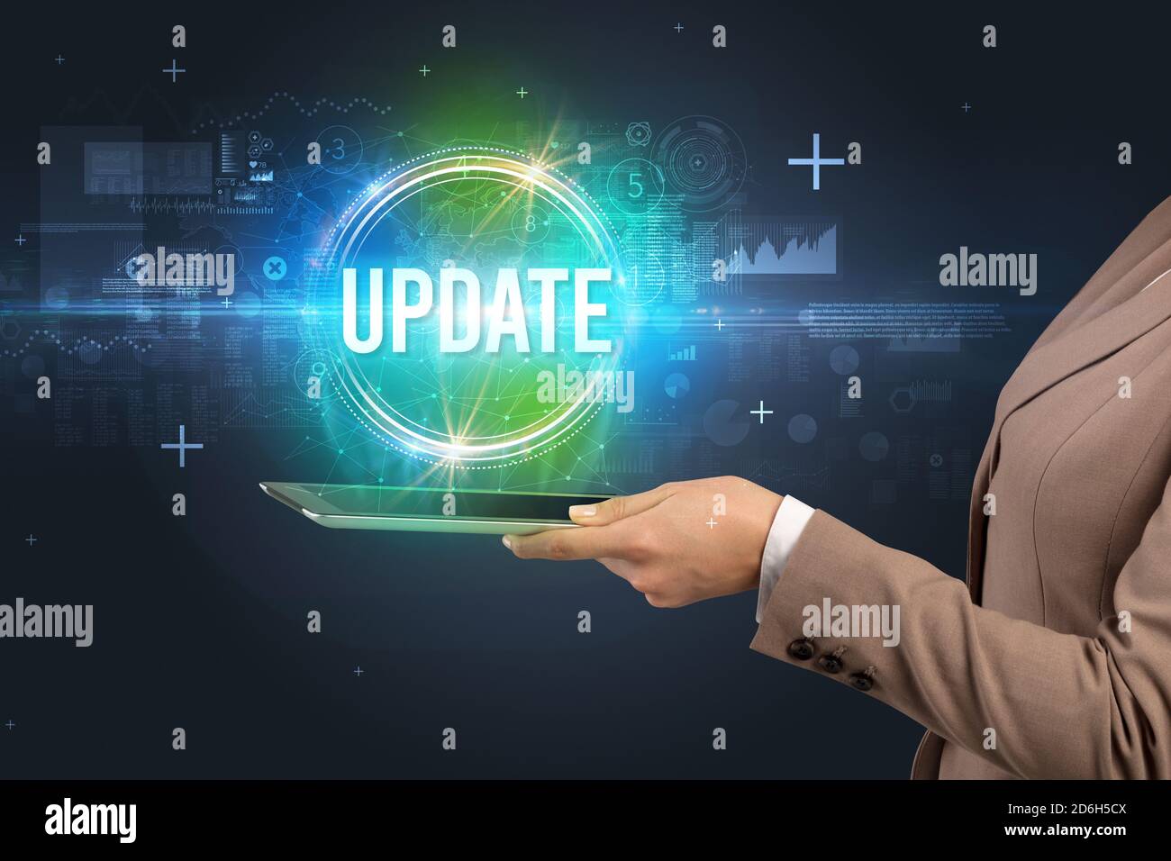 Close up touchscreen update hi-res stock photography and images - Alamy