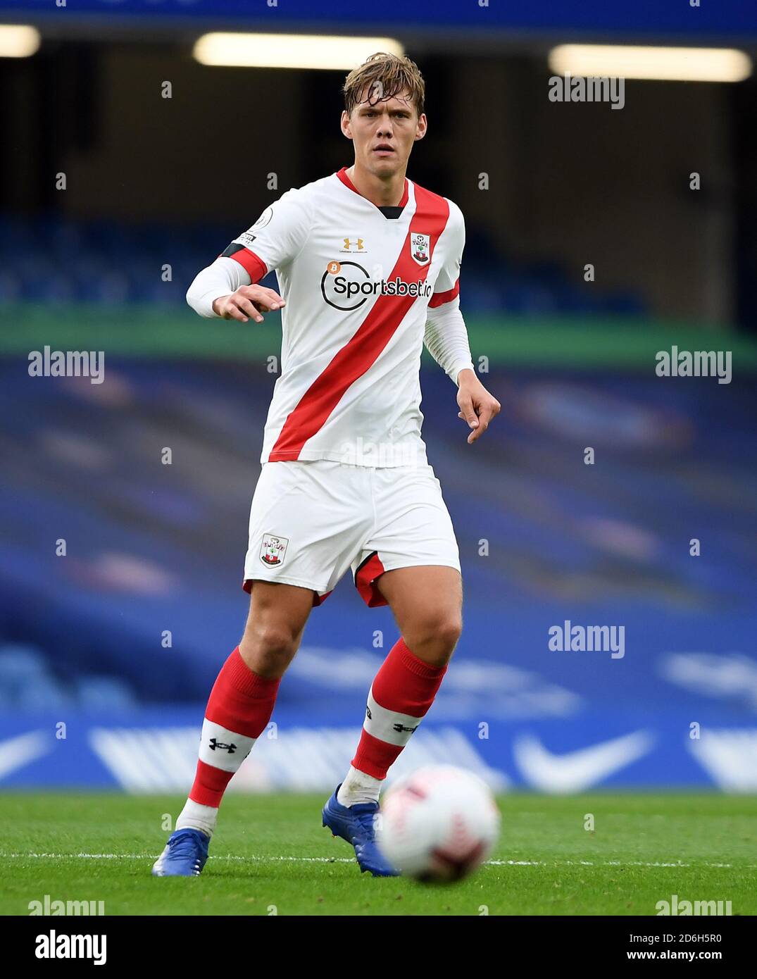 Southampton's Jannik Vestergaard during the Premier League match at ...