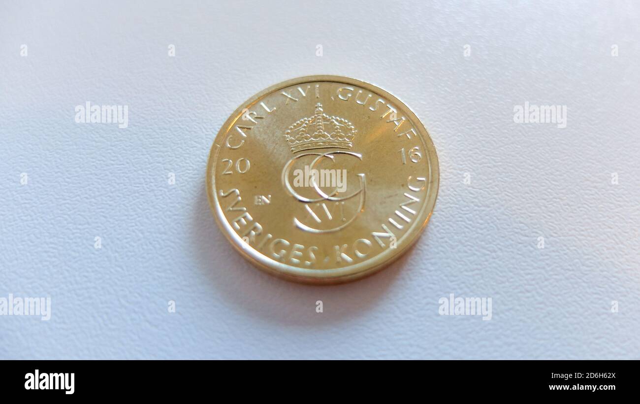 10 krona coins hi-res stock photography and images - Alamy