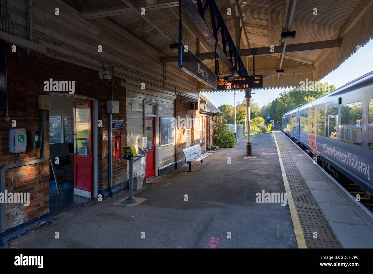 Bentley Railway Station (Alton to Waterloo line) Bentley, Hampshire ...