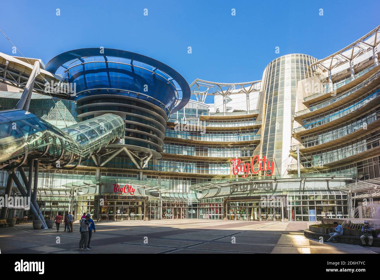 October 15, 2020: Big city shopping mall in hsinchu, taiwan. It is the ...