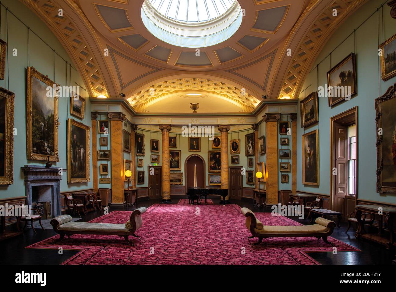 The Picture Gallery, Paxton House is a historic house at Paxton ...