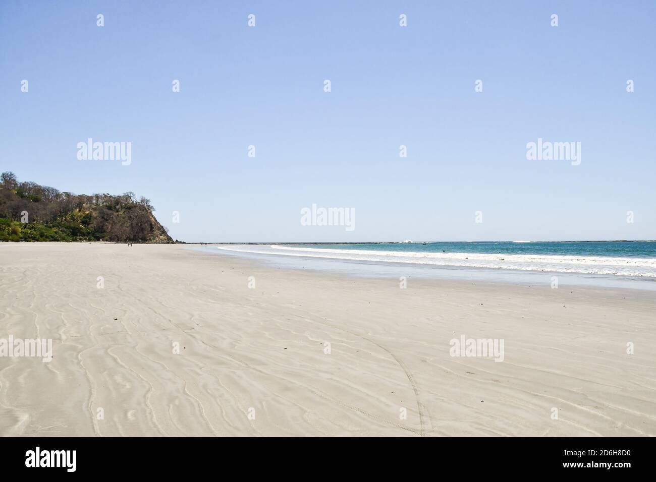 beach and sea, photo as a background , taken in Samara, Nicoya, Costa ...