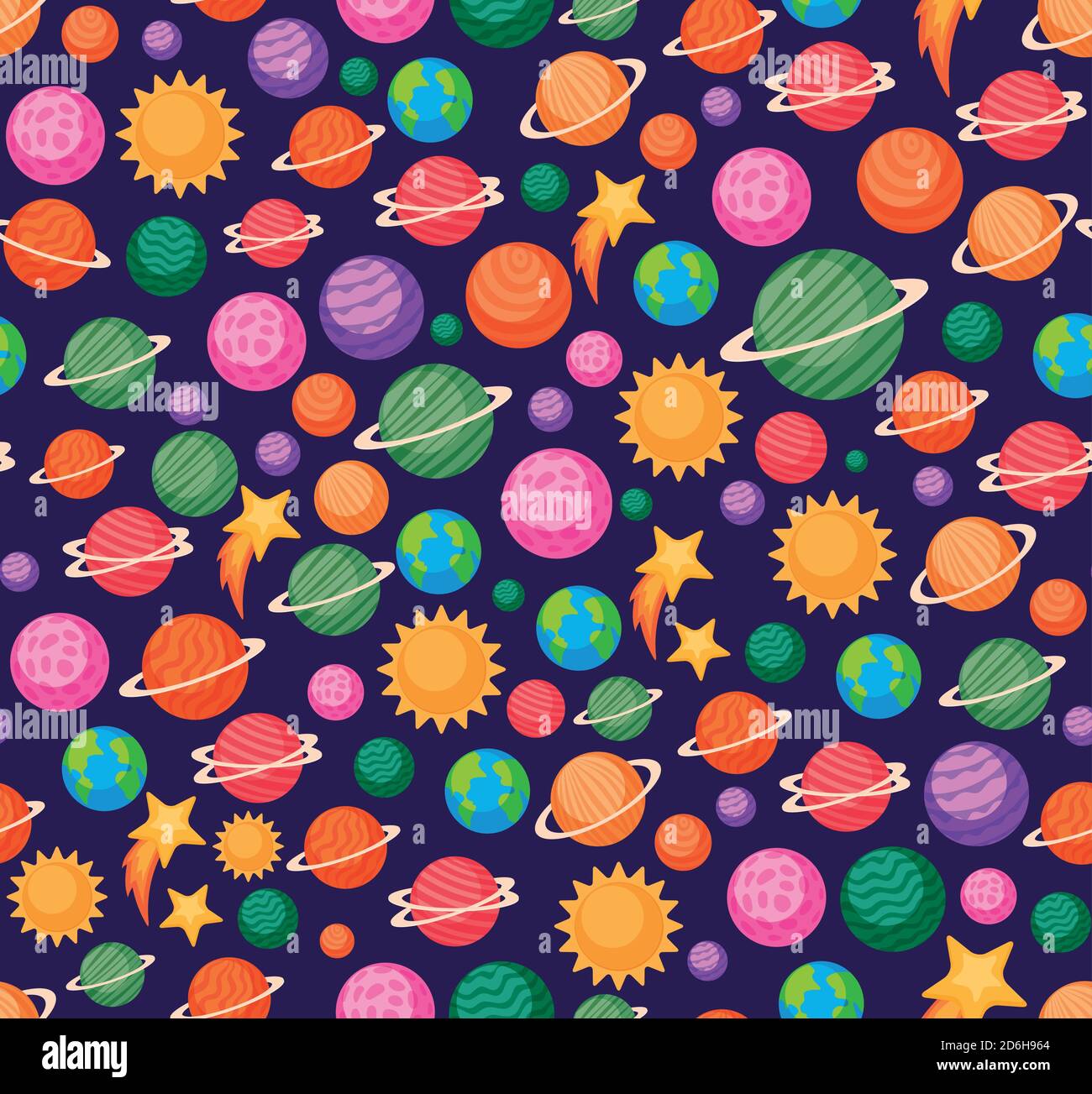 Space icons background vector design Stock Vector Image & Art - Alamy