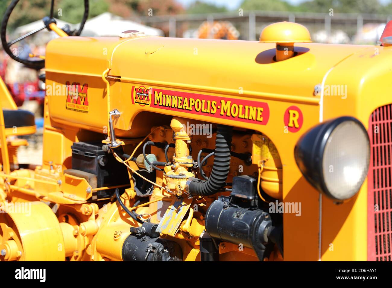 Antique minneapolis moline tractor hi-res stock photography and images ...