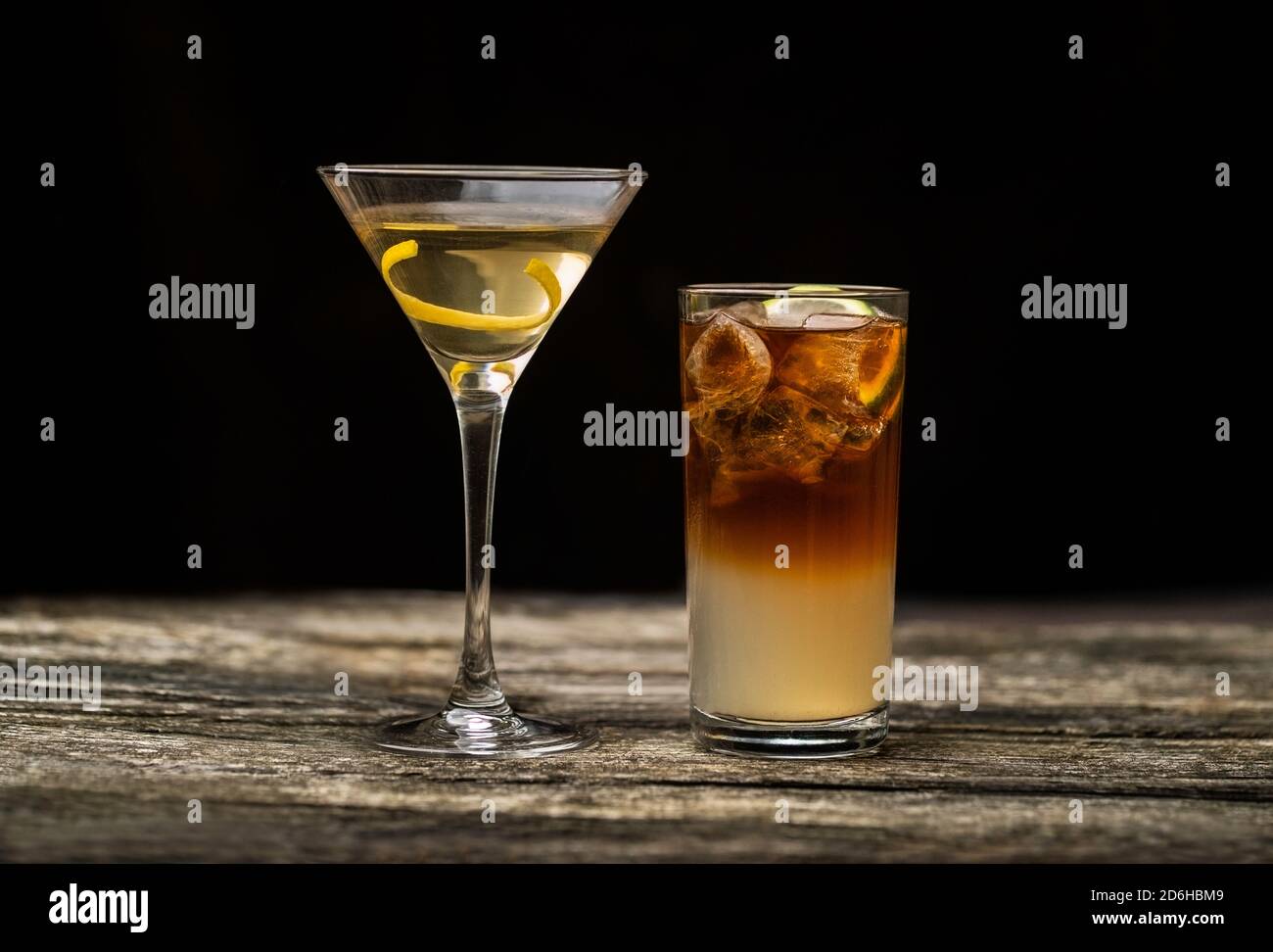 Dark and stormy cocktail uk hi-res stock photography and images - Alamy