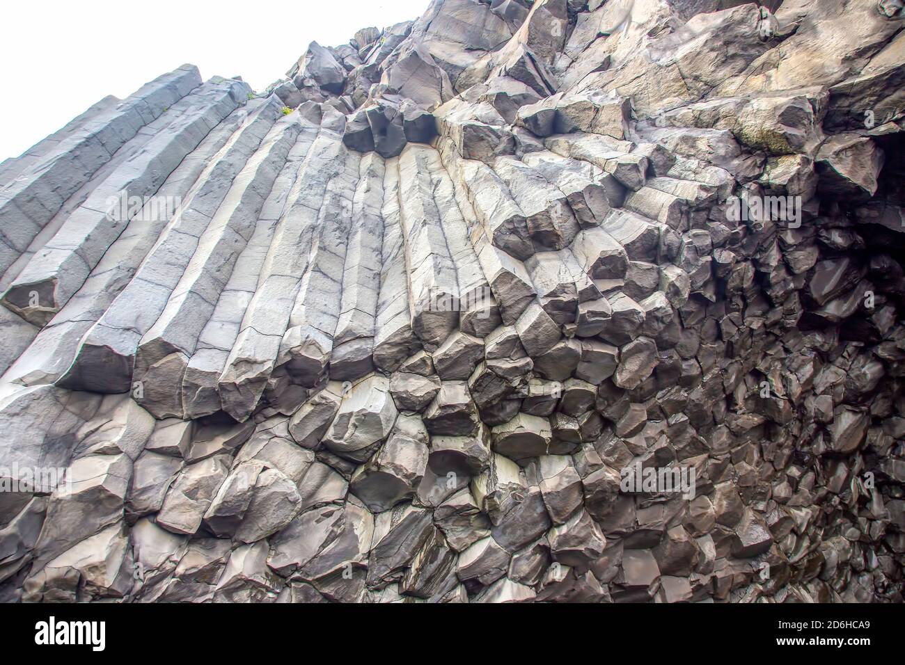 Columnar basalt columns hexagon geology geological hi-res stock ...