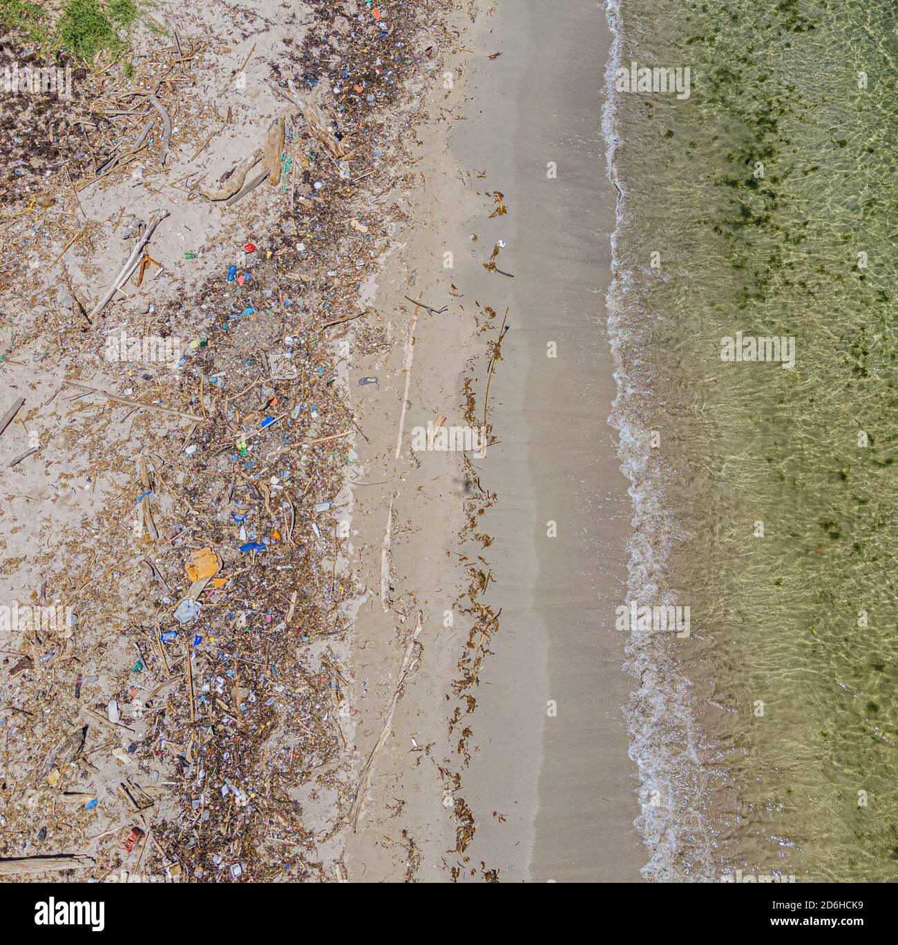 Debris/plastics washed ashore, the environmental impact of this is ...