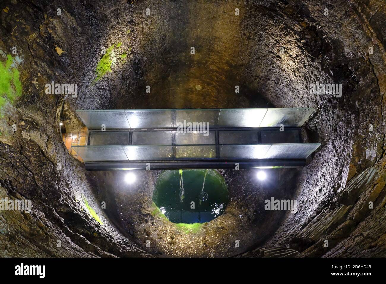 Perugia - August 2019: Etruscan Well in Perugia Stock Photo - Alamy
