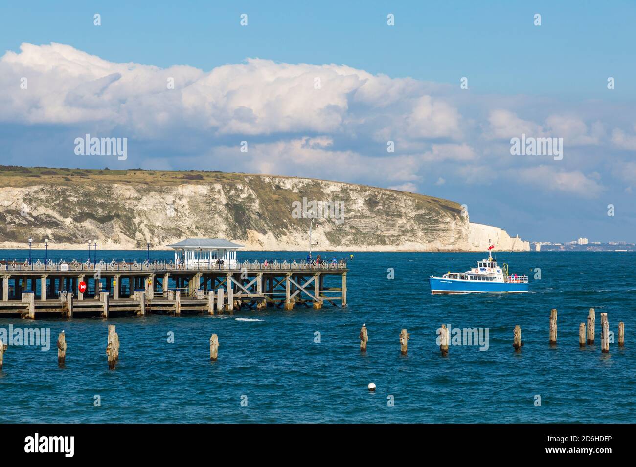 Dorset belle boat hi-res stock photography and images - Alamy