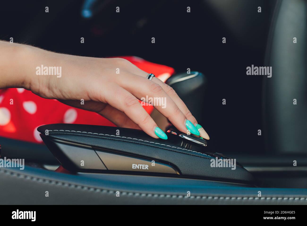 Woman Stick Shift Car High Resolution Stock Photography and Images - Alamy