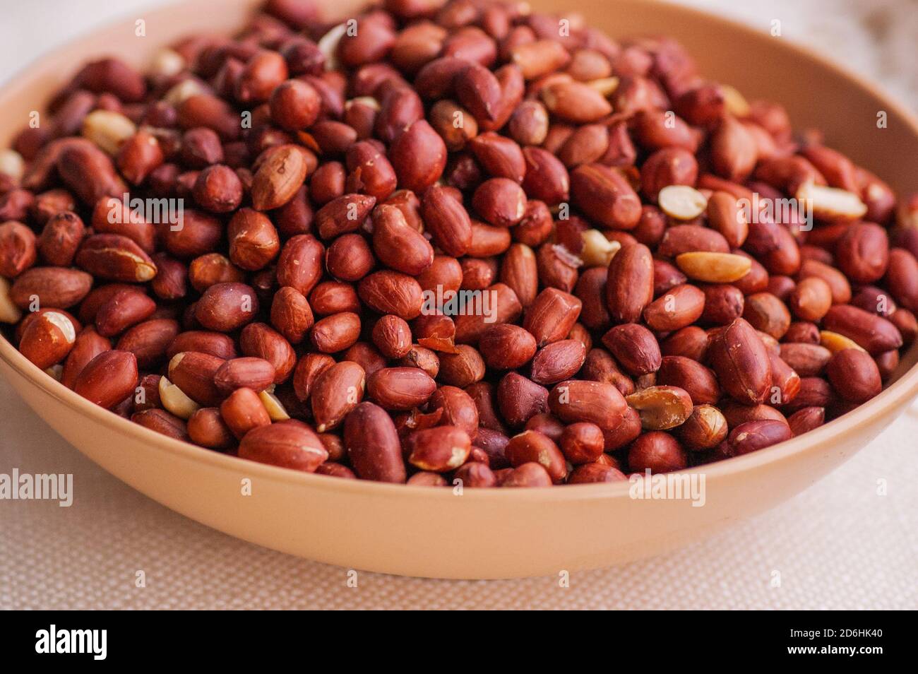 Peanuts viewed from above. Peanut. Source of vegan protein Stock Photo ...