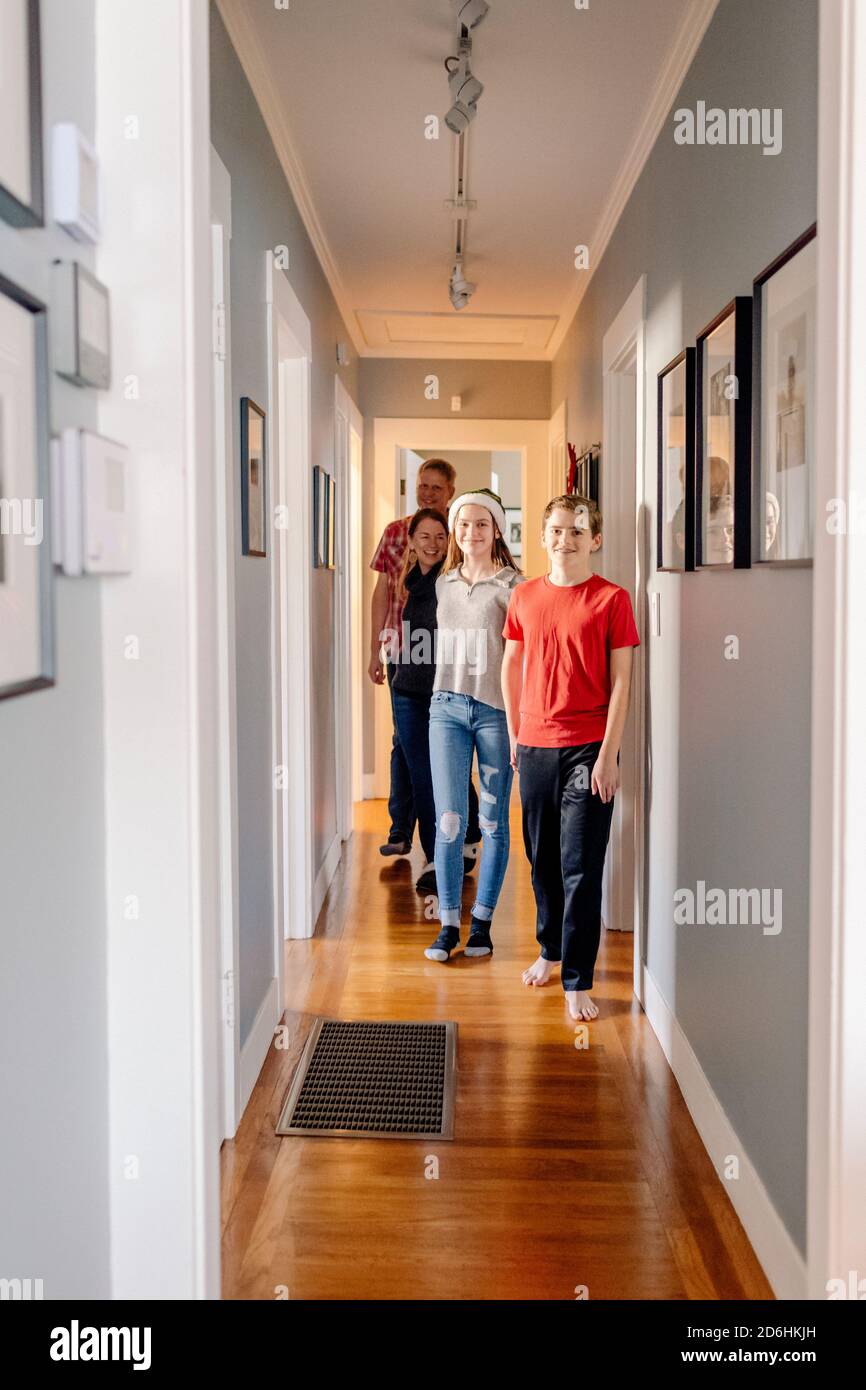 Family hallway hi-res stock photography and images - Alamy