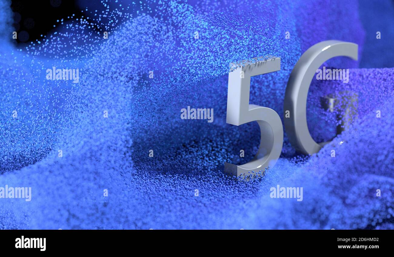 5G Wireless Mobile Technology Stock Photo - Alamy