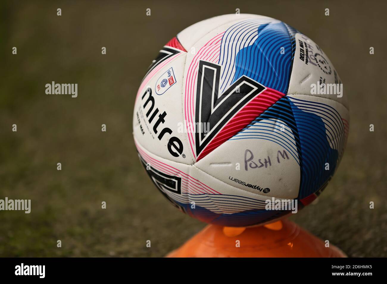 PETERBOROUGH, ENGLAND. OCT 17TH 2020. A detailed view of the EFL match ...