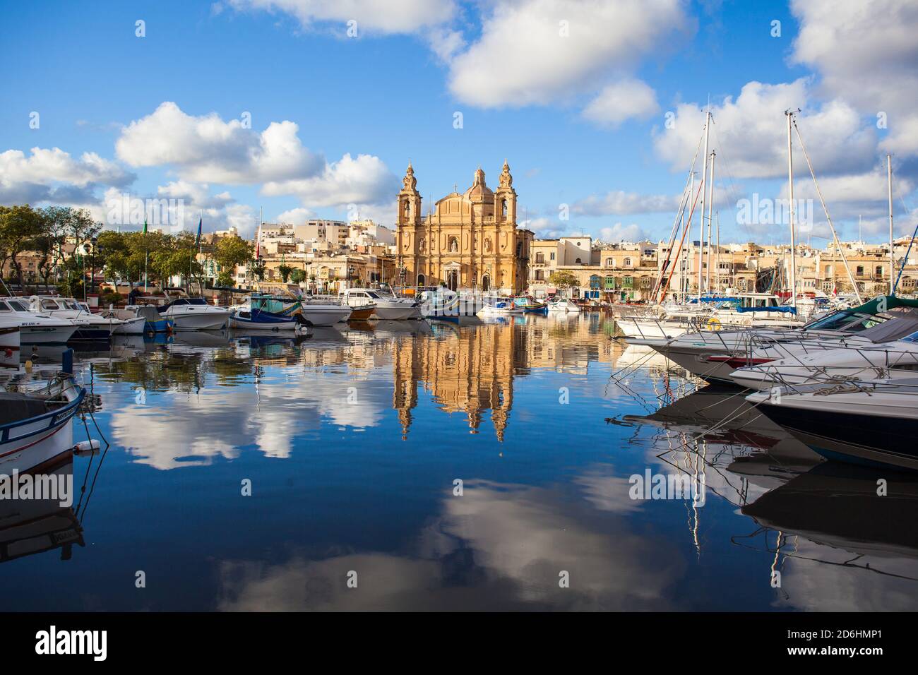 Parish Church of Jesus of Nazareth Malta Stock Photo - Alamy