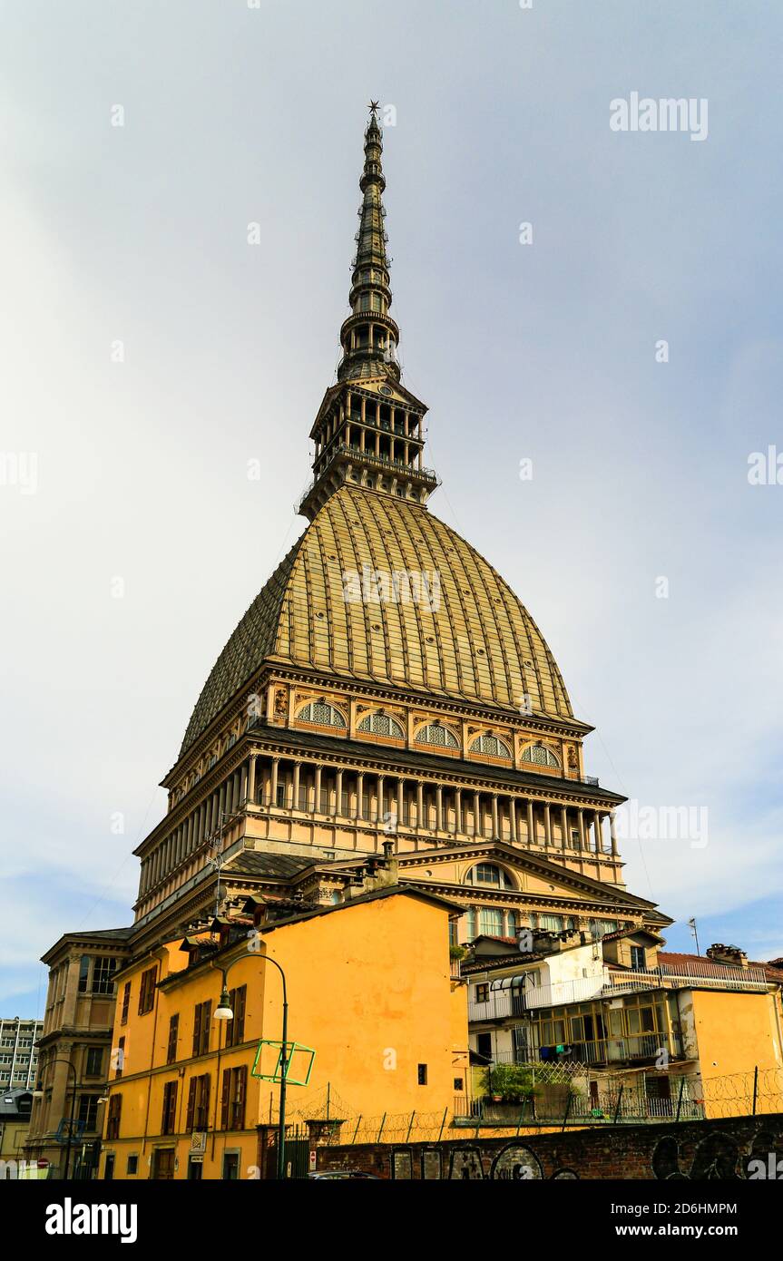 Mole Antoniellana, Italy's cinema museum with its distinctive dome and ...