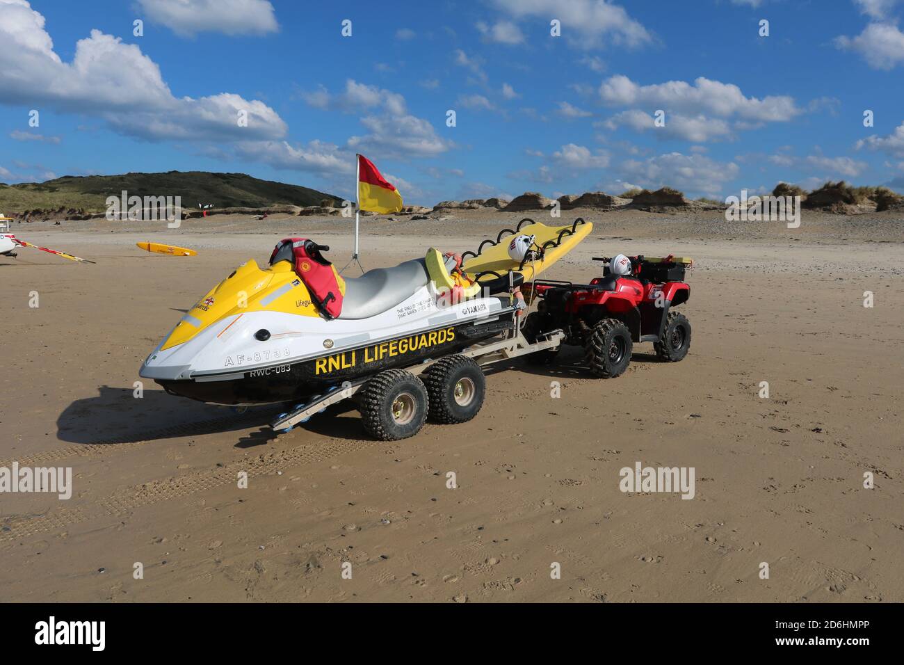 Rnli lifeguards jet ski hi-res stock photography and images - Alamy