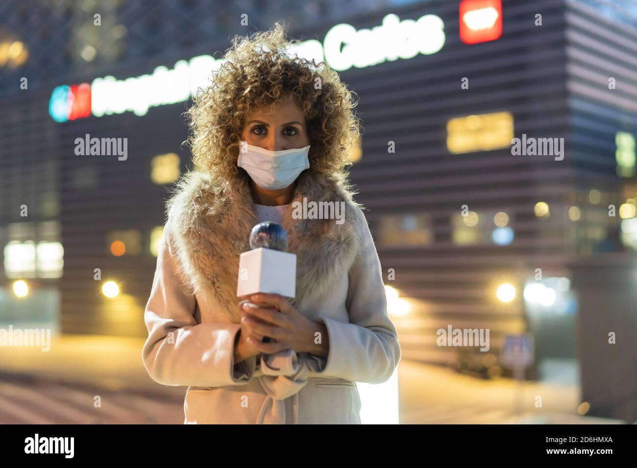 Fashion journalist mask hi-res stock photography and images - Alamy