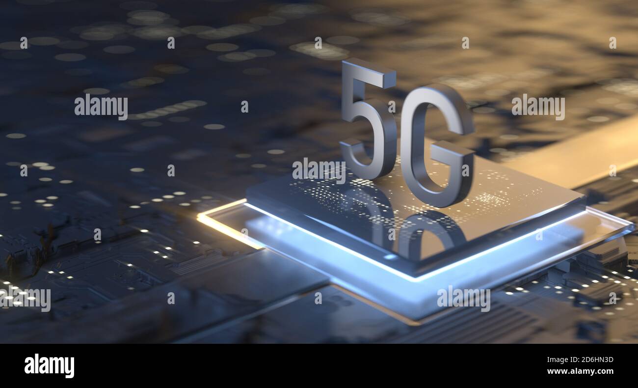 5G Wireless Mobile Technology Stock Photo - Alamy