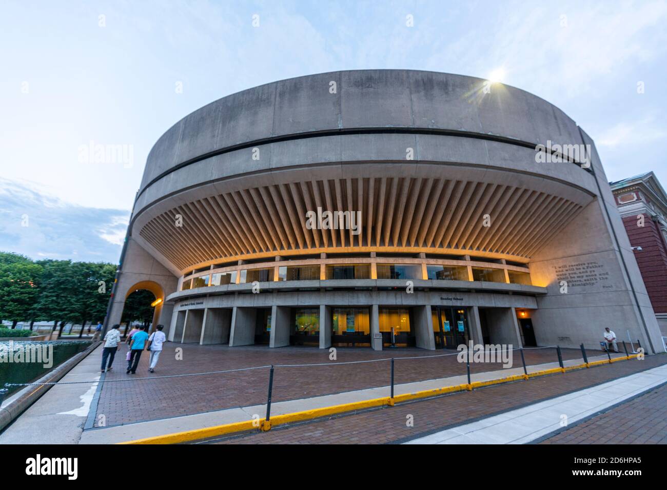 Reflection Hall, Christian Science Plaza, Boston, Massachusetts, USA ...