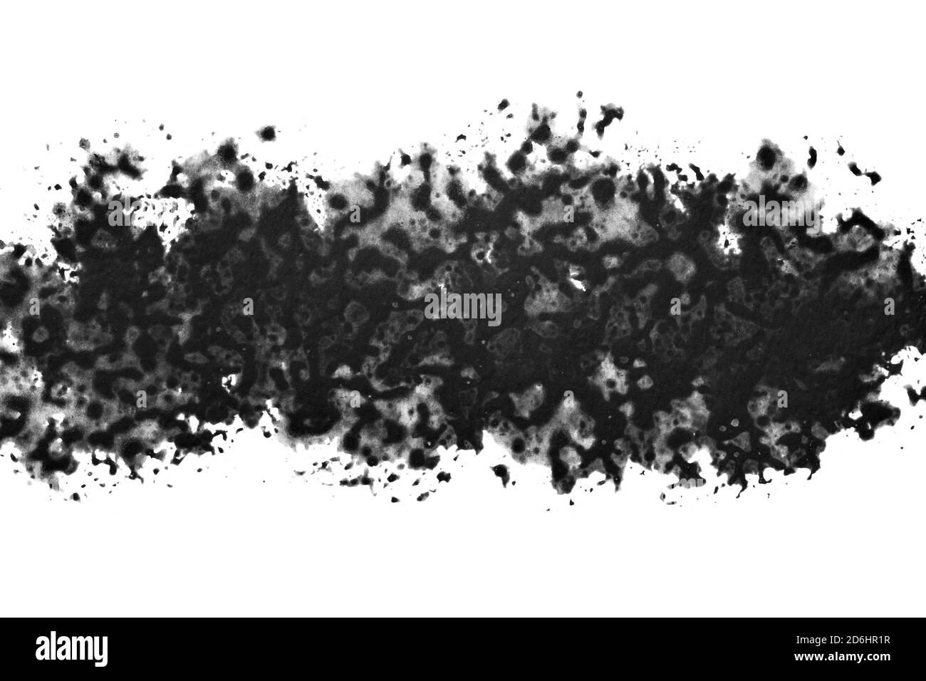 Black Paint Splash Line