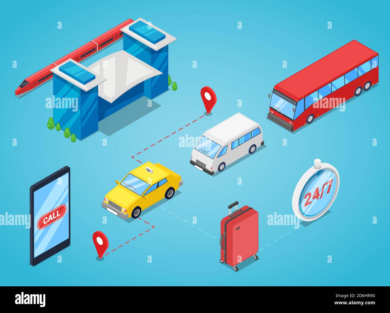 Railway infographic set hi-res stock photography and images - Alamy