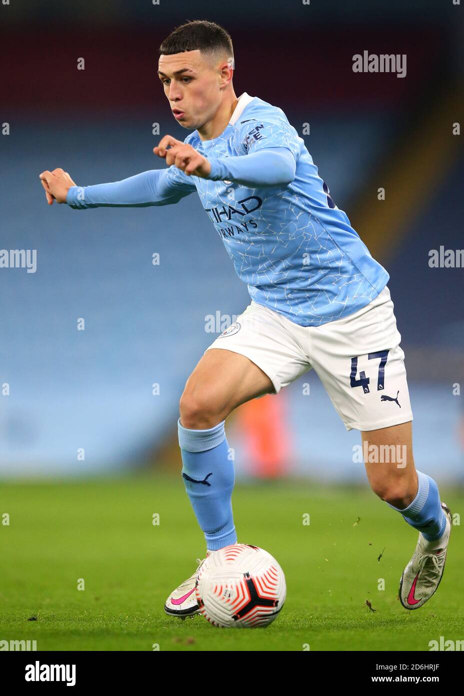 Manchester City's Phil Foden during the Premier League match at the ...