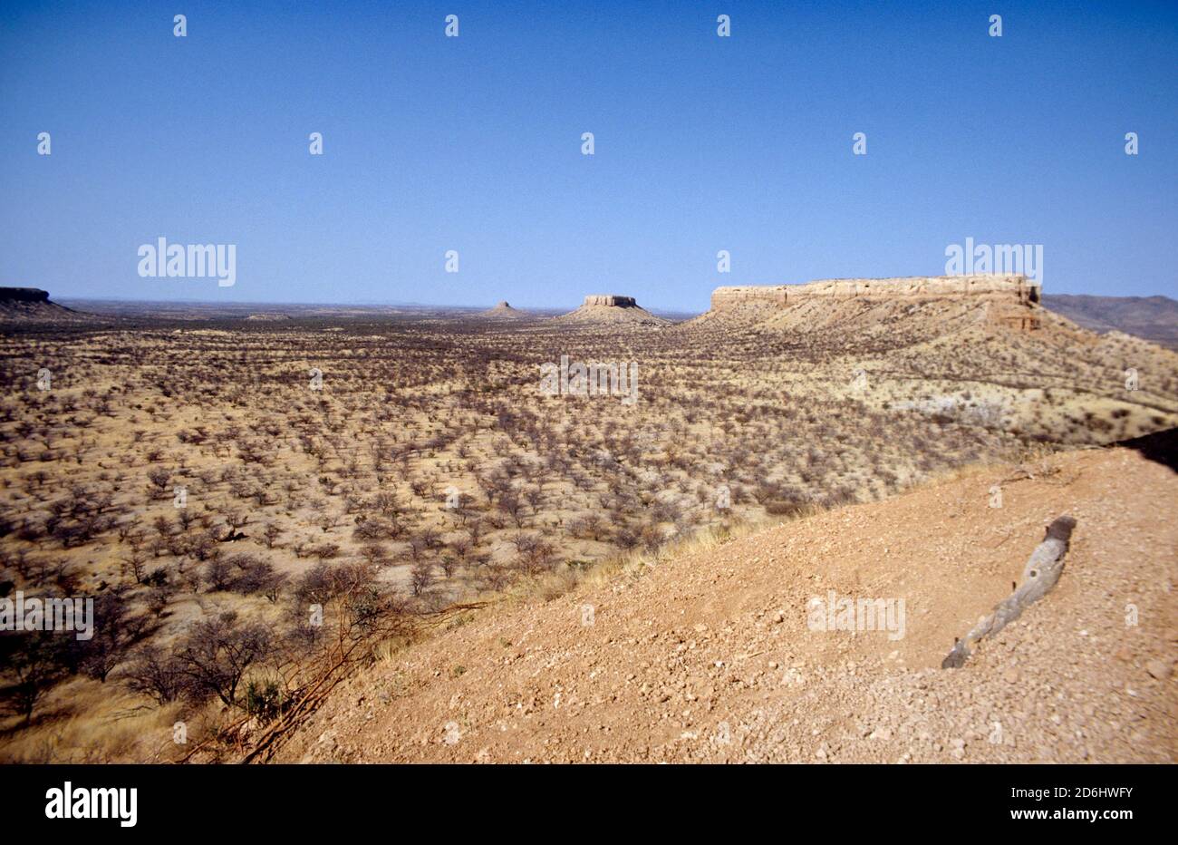 Mesas and Buttes Rock Formations, Namibia, Africa Stock Photo - Alamy
