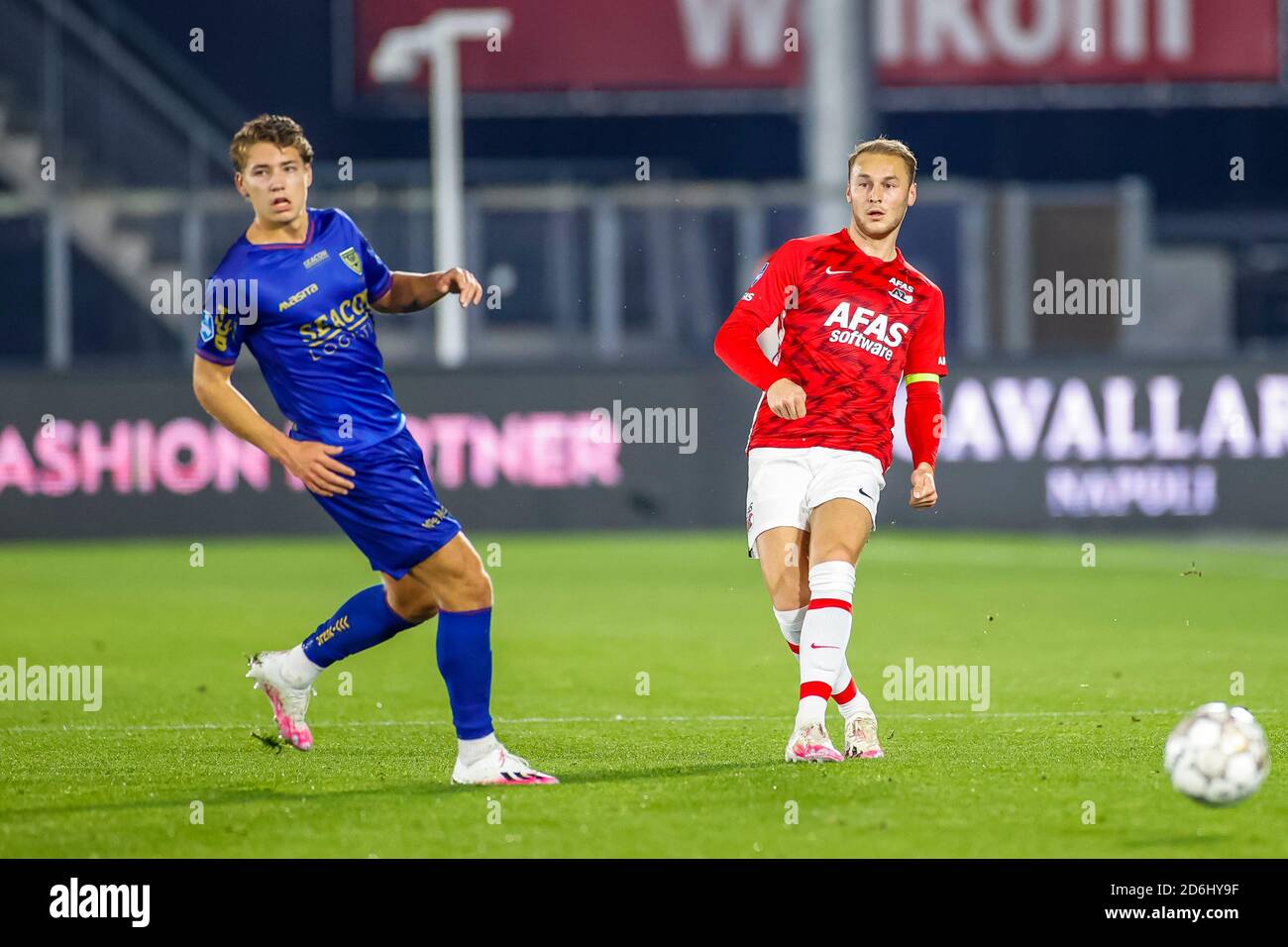 ALKMAAR, 17-10-2020, AFAS Stadium Dutch Eredivisie Football season 2020 ...