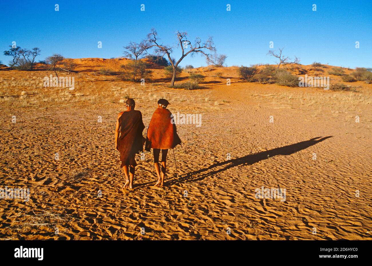 Khoi San men, Namibia Stock Photo - Alamy