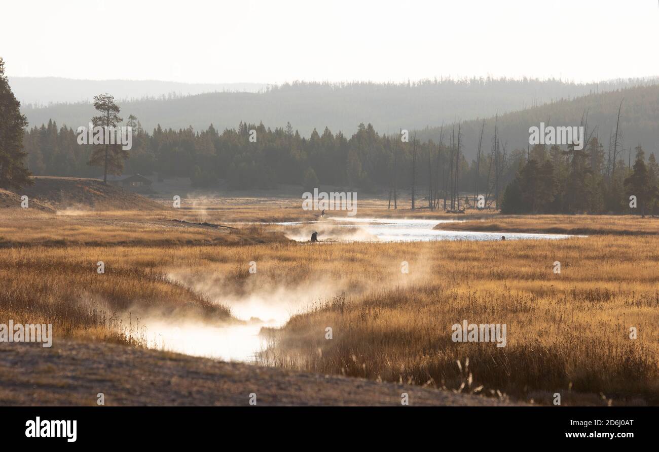 Steam rising from river hi-res stock photography and images - Alamy