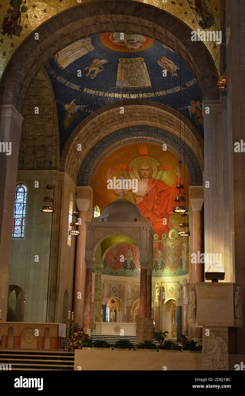 Washington DC Basilica of the National Shrine of the Immaculate ...