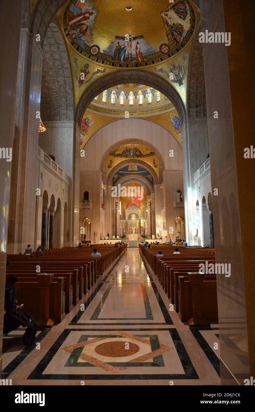 Washington DC Basilica of the National Shrine of the Immaculate ...