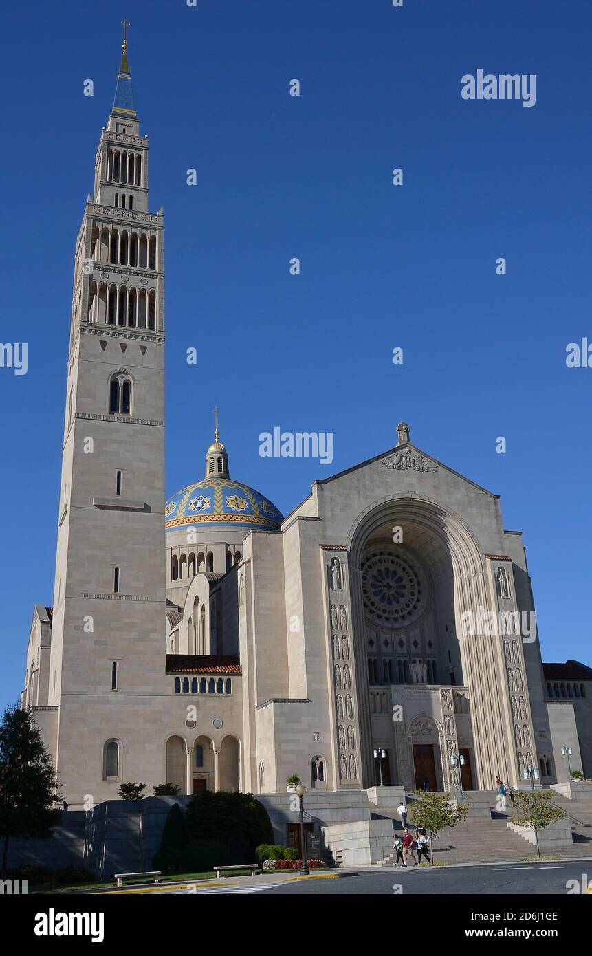 Washington DC Basilica of the National Shrine of the Immaculate ...