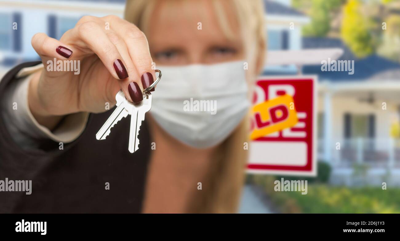Face mask house for sale hi-res stock photography and images - Alamy