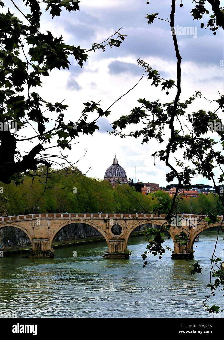 Rome view tiber river from hi-res stock photography and images - Alamy
