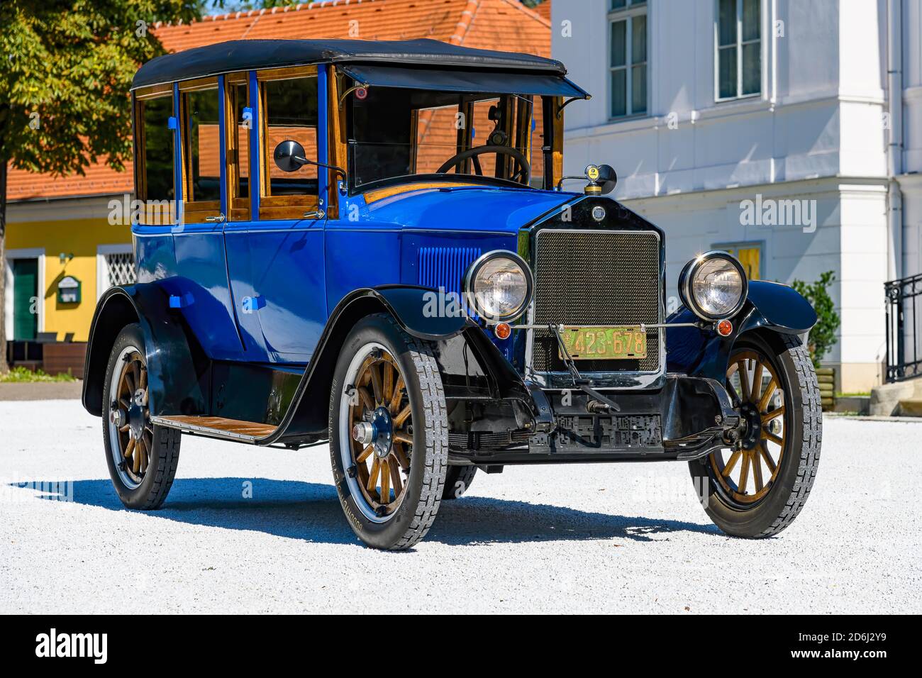 Oldtimer Dort Touring, year of construction 1922, blue, Austria Stock ...