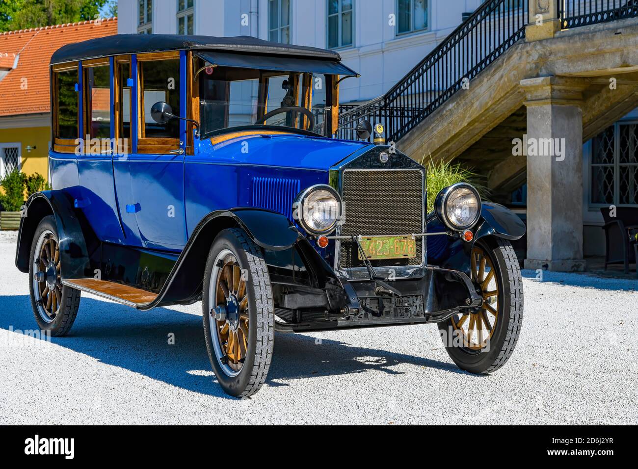 Oldtimer Dort Touring, year of construction 1922, blue, Austria Stock ...