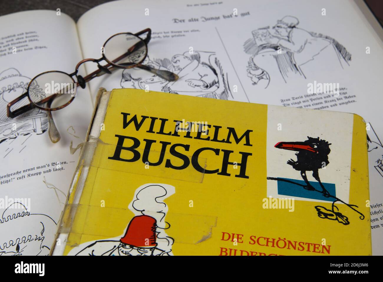 Viersen, Germany - July 9. 2020: View on isolated old vintage book of ...