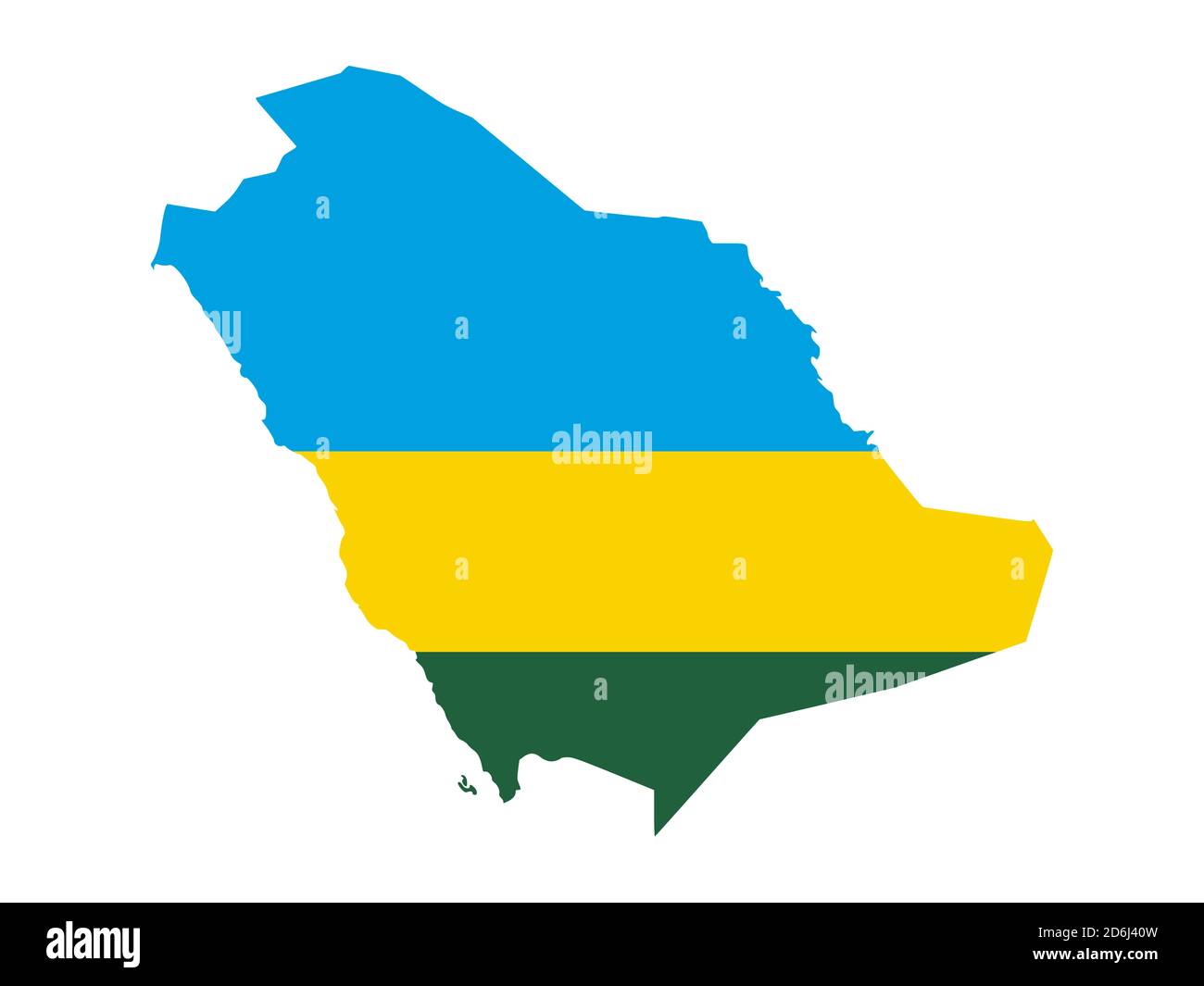Flag in form form of the geographical country, Rwanda, Sub-Saharan ...