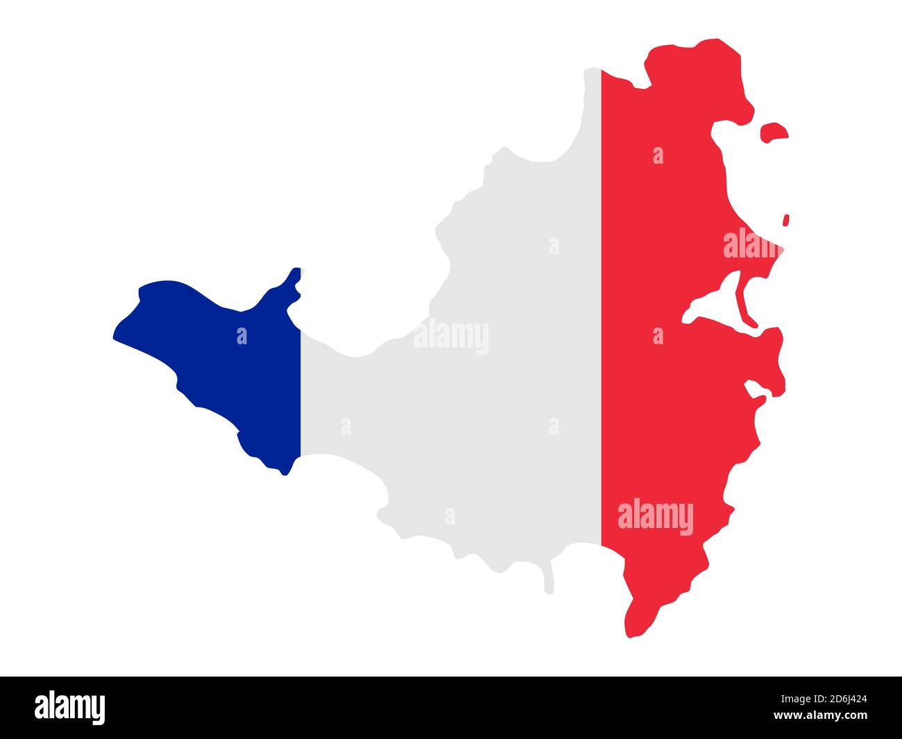 French St Martin Flag