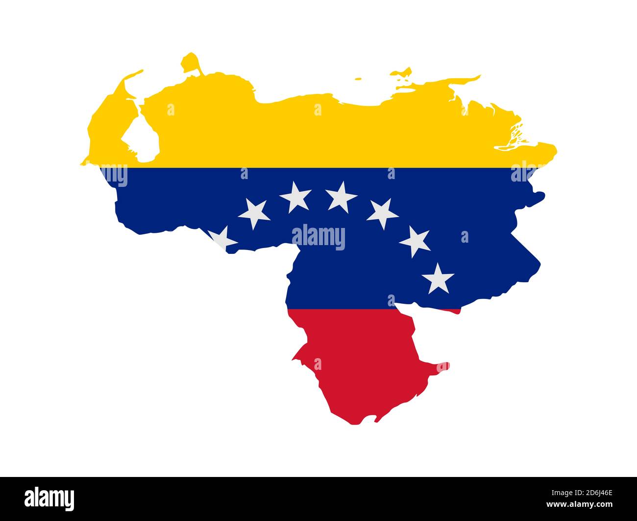 Map Of Venezuela And Surrounding Countries