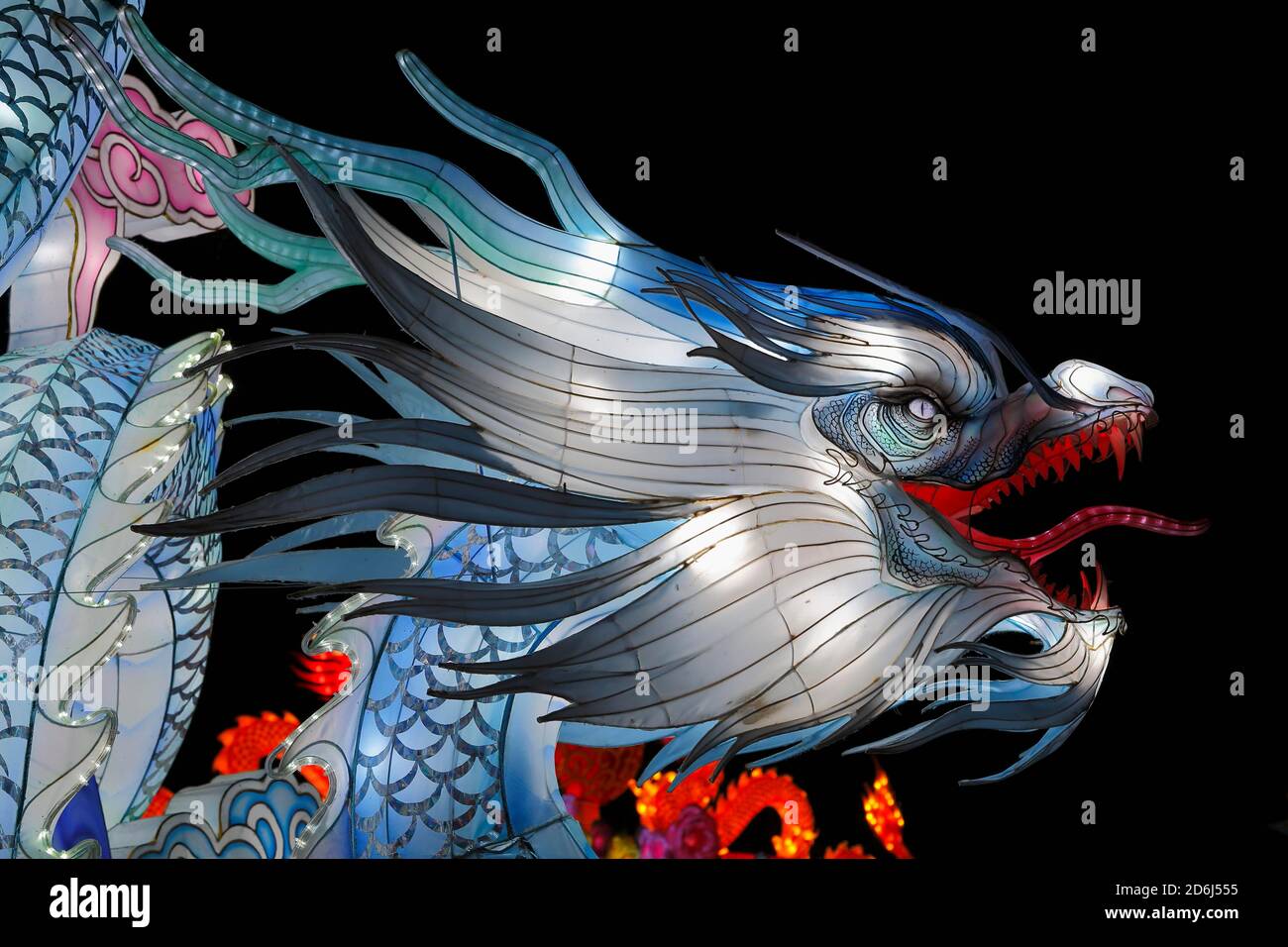 Chinese dragon lights hi-res stock photography and images - Alamy