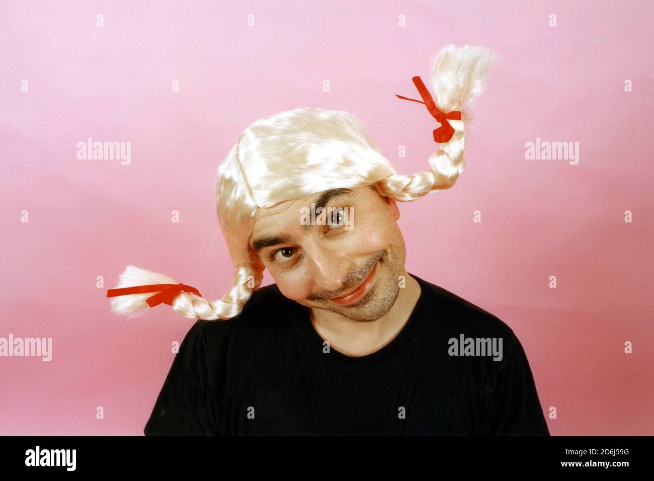 Man wig hi-res stock photography and images - Alamy